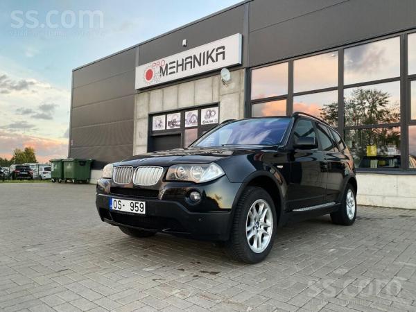 BMW X3 2006 CÄsis vietnÄ Melns BMW X3 2006 CÄsis, ar dzinÄja tilpumu 2.00 L un nobraukumu 262 tÅ«kst. km par 5999 ā¬, foto 1 vietnÄ AUTOMOTO.COM.LV