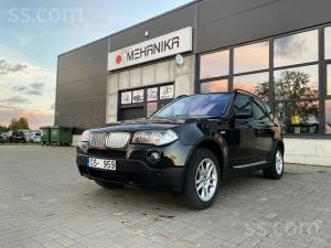 Черный БМВ Х3 2006 в Цесис, объемом двигателя 2.00 л и пробегом 262 тыс. км за 5999 €, фото  на AUTOMOTO.COM.LV