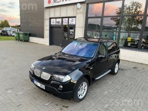 Melns BMW X3 2006 Cēsis, ar dzinēja tilpumu 2.00 L un nobraukumu 262 tūkst. km par 5999 €, foto 3 vietnē AUTOMOTO.COM.LV