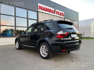 Melns BMW X3 2006 Cēsis, ar dzinēja tilpumu 2.00 L un nobraukumu 262 tūkst. km par 5999 €, foto 7 vietnē AUTOMOTO.COM.LV