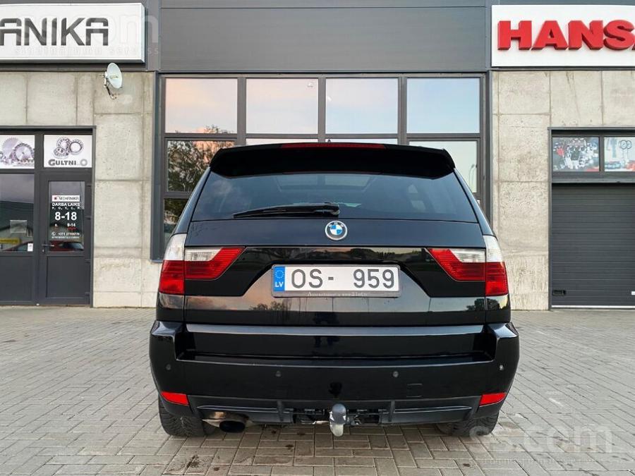 Melns BMW X3 2006 Cēsis, ar dzinēja tilpumu 2.00 L un nobraukumu 262 tūkst. km par 5999 €, foto 11 vietnē AUTOMOTO.COM.LV