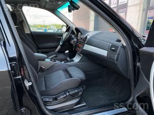 Melns BMW X3 2006 Cēsis, ar dzinēja tilpumu 2.00 L un nobraukumu 262 tūkst. km par 5999 €, foto 21 vietnē AUTOMOTO.COM.LV