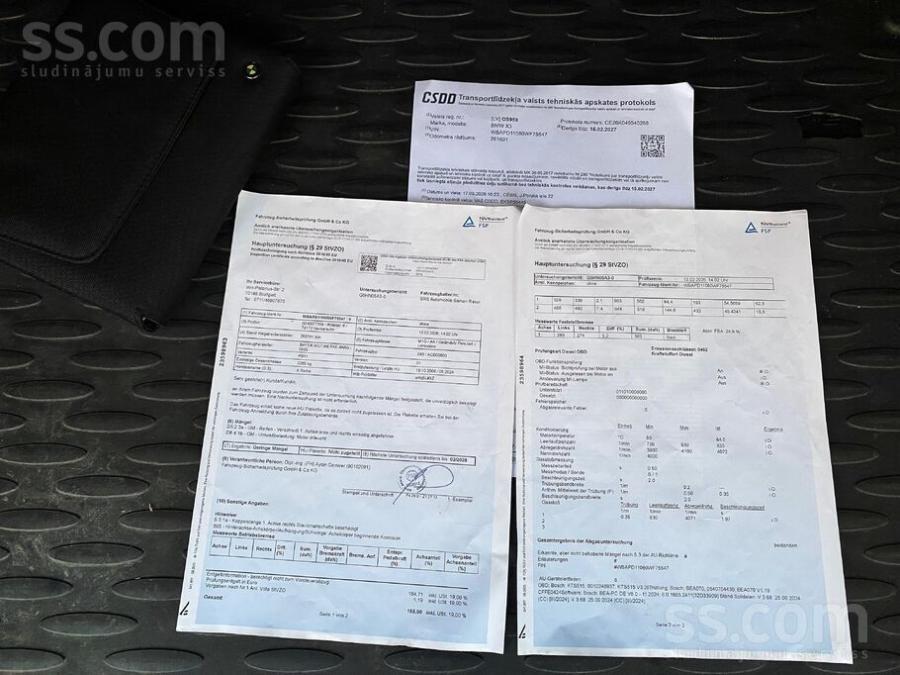 Melns BMW X3 2006 Cēsis, ar dzinēja tilpumu 2.00 L un nobraukumu 262 tūkst. km par 5999 €, foto 27 vietnē AUTOMOTO.COM.LV