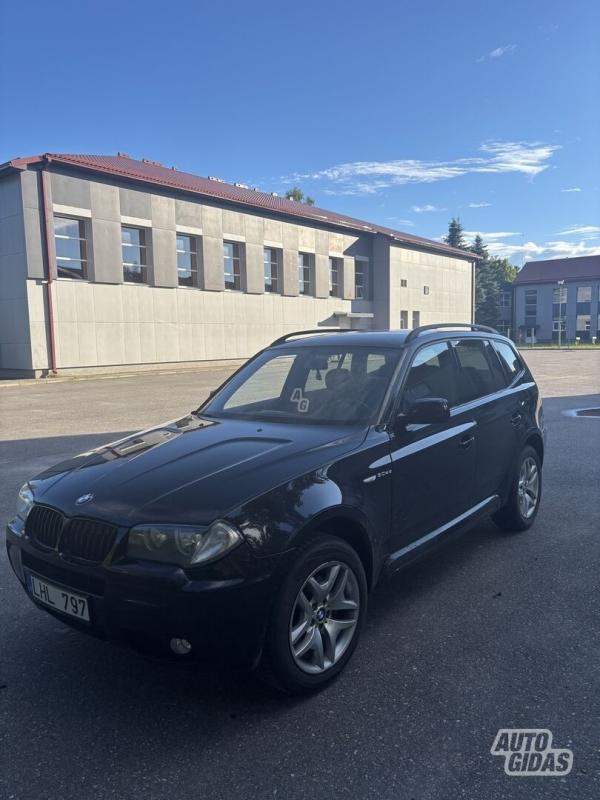 Black BMW X3 2006 in Trakai, with an engine capacity of 3.00 L and mileage of 334 thousand km for 2900 €, photo 1 on AUTOMOTO.COM.LV