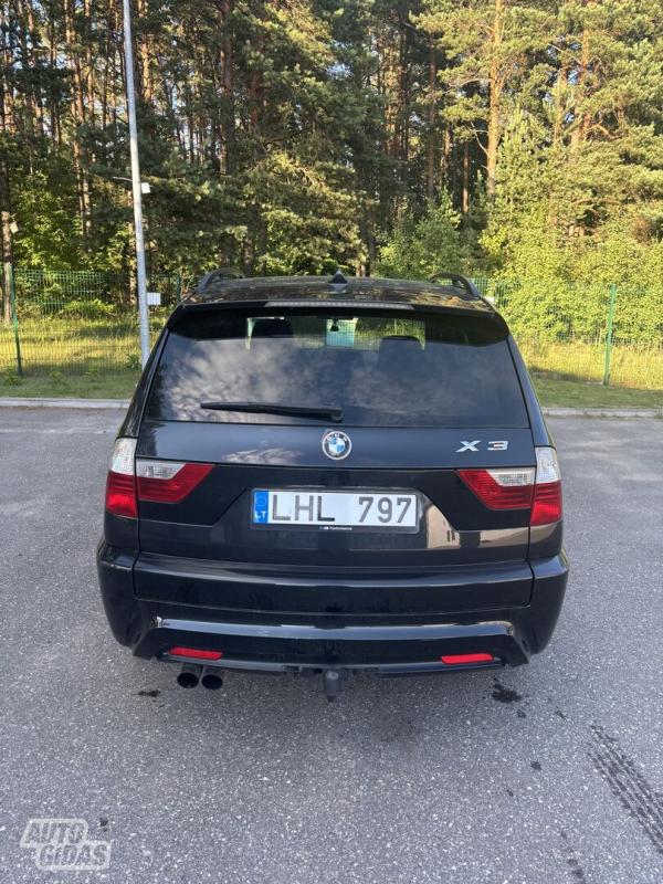 Black BMW X3 2006 in Trakai, with an engine capacity of 3.00 L and mileage of 334 thousand km for 2900 €, photo 5 on AUTOMOTO.COM.LV