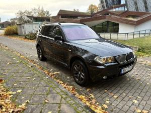 Melns BMW X3 2006 Rēzekne, ar dzinēja tilpumu 3.00 L un nobraukumu 0 tūkst. km par 6500 €, foto  vietnē AUTOMOTO.COM.LV