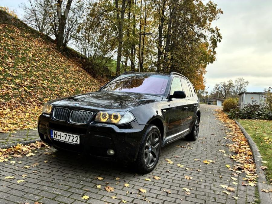 Melns BMW X3 2006 Rēzekne, ar dzinēja tilpumu 3.00 L un nobraukumu 0 tūkst. km par 6500 €, foto 3 vietnē AUTOMOTO.COM.LV