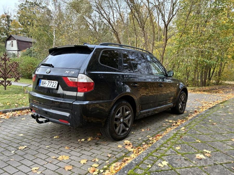 Melns BMW X3 2006 Rēzekne, ar dzinēja tilpumu 3.00 L un nobraukumu 0 tūkst. km par 6500 €, foto 4 vietnē AUTOMOTO.COM.LV
