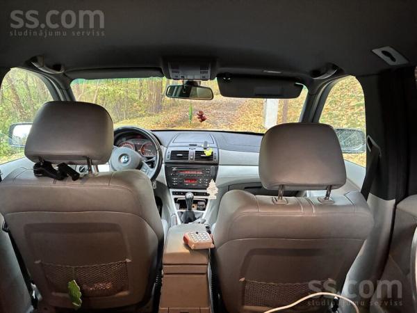 Melns BMW X3 2006 Rēzekne, ar dzinēja tilpumu 3.00 L un nobraukumu 0 tūkst. km par 6500 €, foto 6 vietnē AUTOMOTO.COM.LV