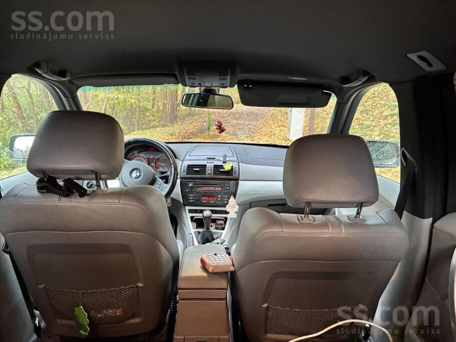 Melns BMW X3 2006 Rēzekne, ar dzinēja tilpumu 3.00 L un nobraukumu 0 tūkst. km par 6500 €, foto 6 vietnē AUTOMOTO.COM.LV