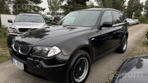 Black BMW X3 2006 in Riga, with an engine capacity of 2.00 L and mileage of 309 thousand km for 2650 €, photo 3 on AUTOMOTO.COM.LV