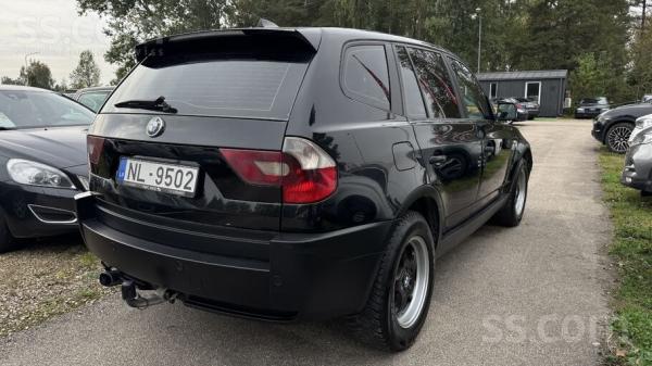 Melns BMW X3 2006 Rīga, ar dzinēja tilpumu 2.00 L un nobraukumu 309 tūkst. km par 2650 €, foto 5 vietnē AUTOMOTO.COM.LV