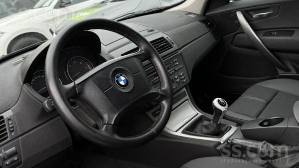 Melns BMW X3 2006 Rīga, ar dzinēja tilpumu 2.00 L un nobraukumu 309 tūkst. km par 2650 €, foto 7 vietnē AUTOMOTO.COM.LV