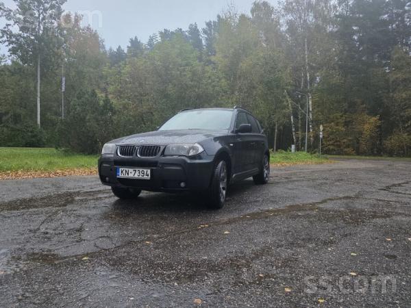 Melns BMW X3 2006 Rīga, ar dzinēja tilpumu 3.00 L un nobraukumu 410 tūkst. km par 3500 €, foto 1 vietnē AUTOMOTO.COM.LV