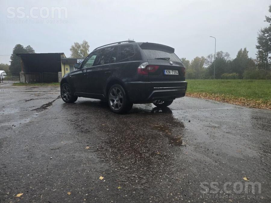 Melns BMW X3 2006 Rīga, ar dzinēja tilpumu 3.00 L un nobraukumu 410 tūkst. km par 3500 €, foto 4 vietnē AUTOMOTO.COM.LV