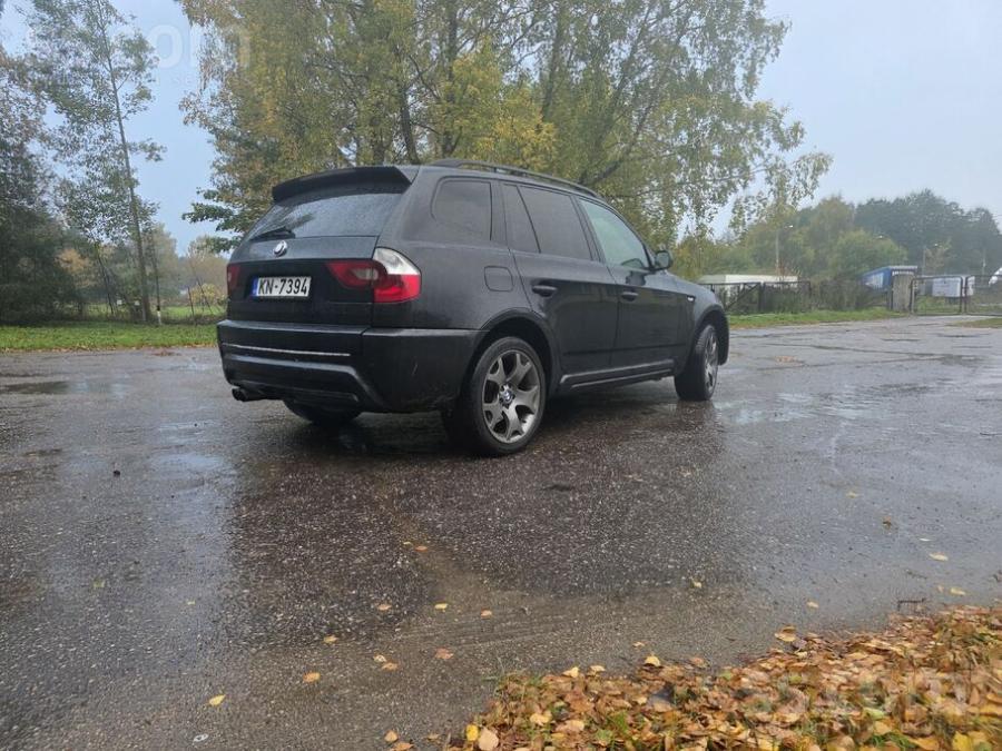 Melns BMW X3 2006 Rīga, ar dzinēja tilpumu 3.00 L un nobraukumu 410 tūkst. km par 3500 €, foto 5 vietnē AUTOMOTO.COM.LV