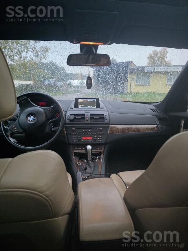 Melns BMW X3 2006 Rīga, ar dzinēja tilpumu 3.00 L un nobraukumu 410 tūkst. km par 3500 €, foto 7 vietnē AUTOMOTO.COM.LV