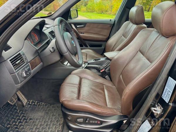 Melns BMW X3 2006 Rīga, ar dzinēja tilpumu 3.00 L un nobraukumu 363 tūkst. km par 5350 €, foto 8 vietnē AUTOMOTO.COM.LV