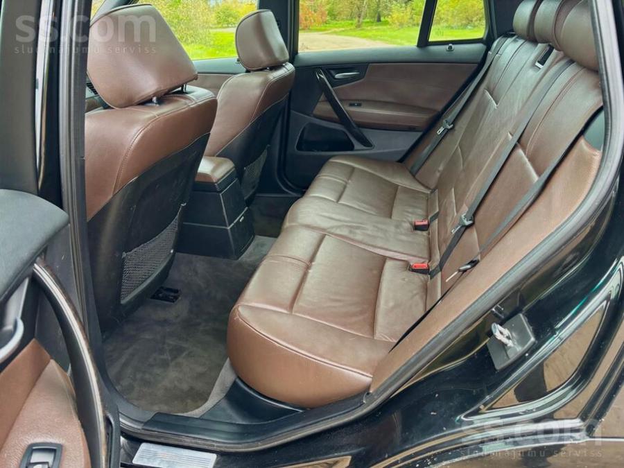 Melns BMW X3 2006 Rīga, ar dzinēja tilpumu 3.00 L un nobraukumu 363 tūkst. km par 5350 €, foto 16 vietnē AUTOMOTO.COM.LV