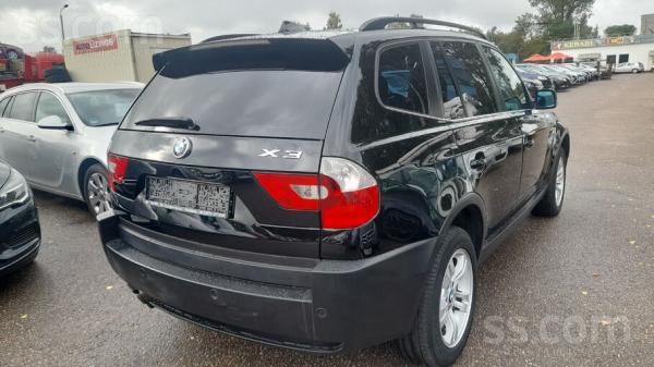 Black BMW X3 2006 in Riga, with an engine capacity of 3.00 L and mileage of 280 thousand km for 4800 €, photo 10 on AUTOMOTO.COM.LV
