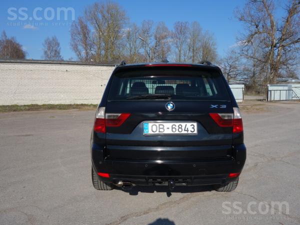 Melns BMW X3 2007 Rīga, ar dzinēja tilpumu 2.00 L un nobraukumu 0 tūkst. km par 5150 €, foto 4 vietnē AUTOMOTO.COM.LV