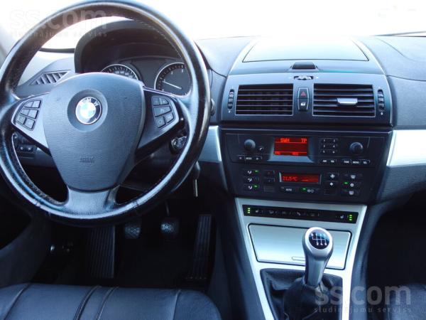 Melns BMW X3 2007 Rīga, ar dzinēja tilpumu 2.00 L un nobraukumu 0 tūkst. km par 5150 €, foto 8 vietnē AUTOMOTO.COM.LV