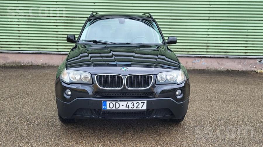 Melns BMW X3 2007 Rīga, ar dzinēja tilpumu 2.00 L un nobraukumu 296 tūkst. km par 5650 €, foto 2 vietnē AUTOMOTO.COM.LV