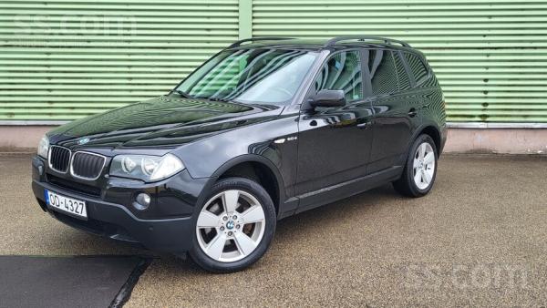 Black BMW X3 2007 in Riga, with an engine capacity of 2.00 L and mileage of 296 thousand km for 5650 €, photo 3 on AUTOMOTO.COM.LV