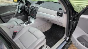 Melns BMW X3 2007 Rīga, ar dzinēja tilpumu 2.00 L un nobraukumu 296 tūkst. km par 5650 €, foto 10 vietnē AUTOMOTO.COM.LV