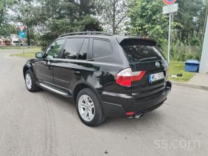 Black BMW X3 2007 in Riga, with an engine capacity of 2.00 L and mileage of 240 thousand km for 4800 €, photo 3 on AUTOMOTO.COM.LV