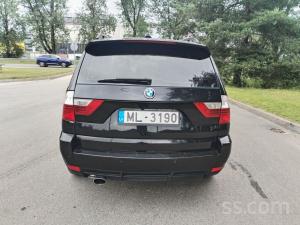 Black BMW X3 2007 in Riga, with an engine capacity of 2.00 L and mileage of 240 thousand km for 4800 €, photo 4 on AUTOMOTO.COM.LV