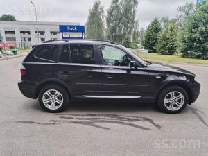 Black BMW X3 2007 in Riga, with an engine capacity of 2.00 L and mileage of 240 thousand km for 4800 €, photo 6 on AUTOMOTO.COM.LV