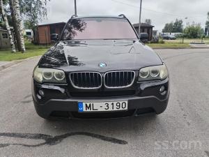 Black BMW X3 2007 in Riga, with an engine capacity of 2.00 L and mileage of 240 thousand km for 4800 €, photo 8 on AUTOMOTO.COM.LV