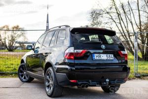 Black BMW X3 2007 in Riga, with an engine capacity of 3.00 L and mileage of 363 thousand km for 6490 €, photo 6 on AUTOMOTO.COM.LV