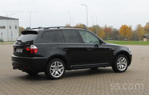 Black BMW X3 2007 in Riga, with an engine capacity of 3.00 L and mileage of 0 thousand km for 5990 €, photo 10 on AUTOMOTO.COM.LV