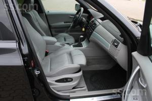 Black BMW X3 2007 in Riga, with an engine capacity of 3.00 L and mileage of 0 thousand km for 5990 €, photo 12 on AUTOMOTO.COM.LV