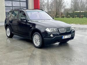 Black BMW X3 2007 in Bauska, with an engine capacity of 3.00 L and mileage of 306 thousand km for 5800 €, photo 2 on AUTOMOTO.COM.LV