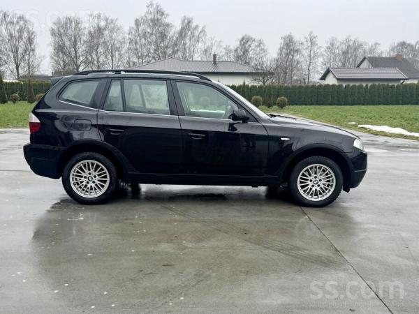 Melns BMW X3 2007 Bauska, ar dzinēja tilpumu 3.00 L un nobraukumu 306 tūkst. km par 6200 €, foto 3 vietnē AUTOMOTO.COM.LV
