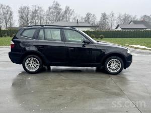 Black BMW X3 2007 in Bauska, with an engine capacity of 3.00 L and mileage of 306 thousand km for 5800 €, photo 3 on AUTOMOTO.COM.LV