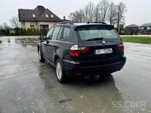 Black BMW X3 2007 in Bauska, with an engine capacity of 3.00 L and mileage of 306 thousand km for 5800 €, photo 6 on AUTOMOTO.COM.LV
