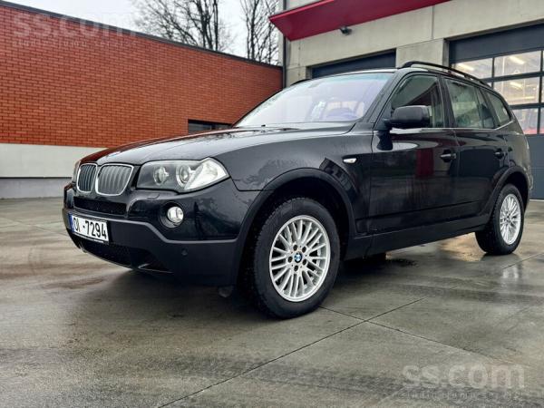 Melns BMW X3 2007 Bauska, ar dzinēja tilpumu 3.00 L un nobraukumu 306 tūkst. km par 6200 €, foto 8 vietnē AUTOMOTO.COM.LV