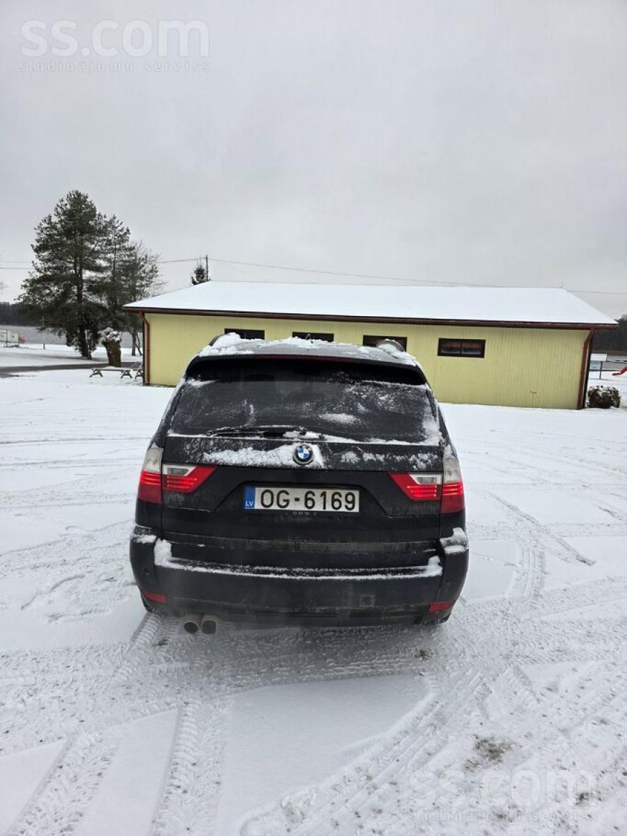 Black BMW X3 2007 in Limbazi, with an engine capacity of 3.00 L and mileage of 223 thousand km for 6000 €, photo 3 on AUTOMOTO.COM.LV