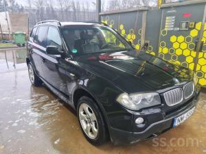Black BMW X3 2007 in Riga, with an engine capacity of 3.00 L and mileage of 248 thousand km for 4100 €, photo 2 on AUTOMOTO.COM.LV