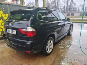 Black BMW X3 2007 in Riga, with an engine capacity of 3.00 L and mileage of 248 thousand km for 4100 €, photo 4 on AUTOMOTO.COM.LV