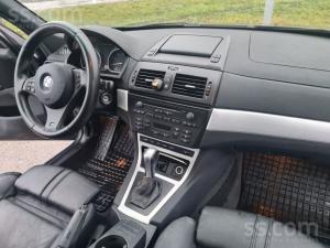 Black BMW X3 2007 in Riga, with an engine capacity of 3.00 L and mileage of 248 thousand km for 4100 €, photo 7 on AUTOMOTO.COM.LV