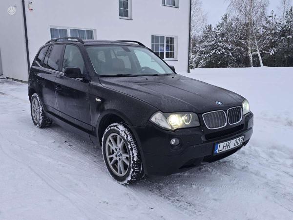 Melns BMW X3 2007 Viļņa, ar dzinēja tilpumu 2.99 L un nobraukumu 300 tūkst. km par 4999 €, foto 2 vietnē AUTOMOTO.COM.LV