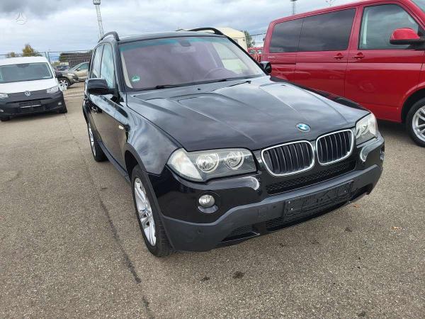 Melns BMW X3 2007 Marijampole, ar dzinēja tilpumu 2.00 L un nobraukumu 268 tūkst. km par 4900 €, foto 1 vietnē AUTOMOTO.COM.LV