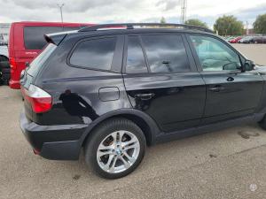 Black BMW X3 2007 in Marijampole, with an engine capacity of 2.00 L and mileage of 268 thousand km for 4900 €, photo 12 on AUTOMOTO.COM.LV