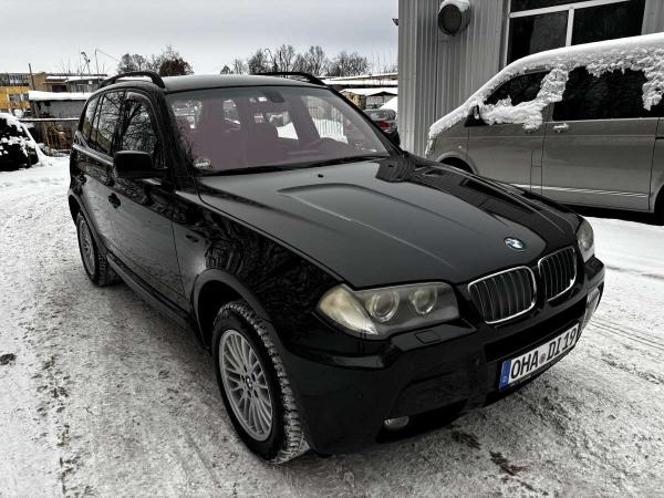 Black BMW X3 2007 in Panevezys, with an engine capacity of 2.99 L and mileage of 273 thousand km for 5399 €, photo 1 on AUTOMOTO.COM.LV