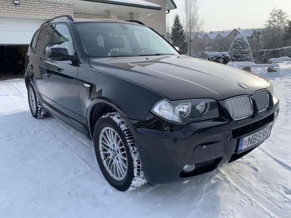 Melns BMW X3 2007 Alīta, ar dzinēja tilpumu 2.00 L un nobraukumu 211 tūkst. km par 6300 €, foto 2 vietnē AUTOMOTO.COM.LV